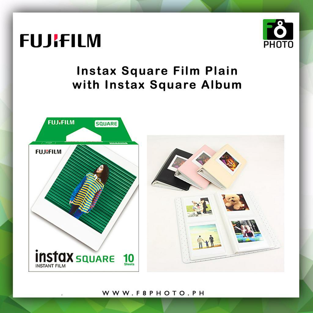 Fujifilm Instax Film Square 10 Sheet w/ Album | Shopee Philippines