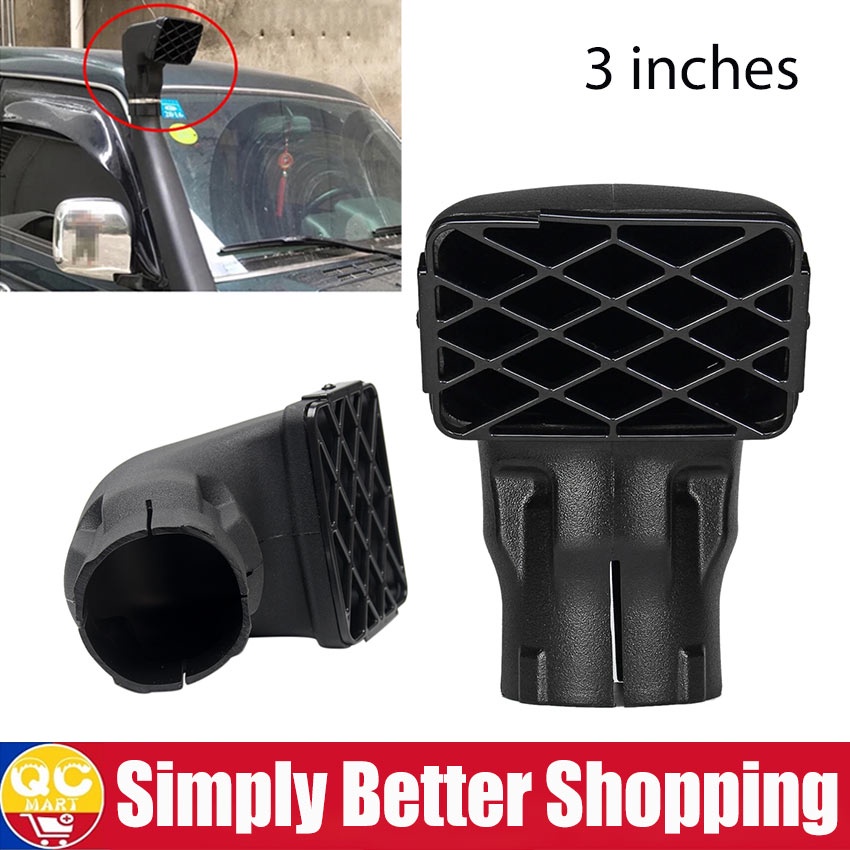 Universal Car Air Intake Ram Fit Off Road Replacement Mudding 3.0 Inch ...