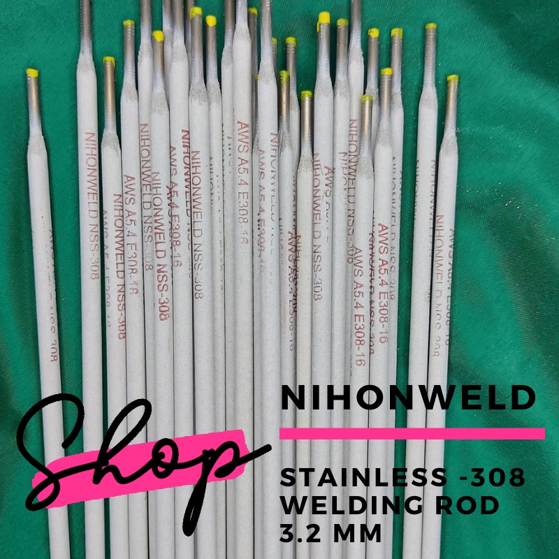 NIHONWELD NSS-308 STAINLESS WELDING ROD /WELDING ELECTRODE SOLD 20 PIECES PER ORDER | Shopee ...