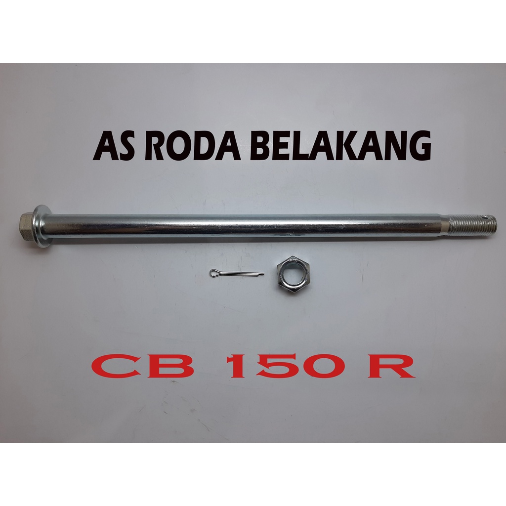 Cb 150 Rear Axle - HONDA CB 150R Rear FORK Axle+Nut (TOTAL Axle Length ...