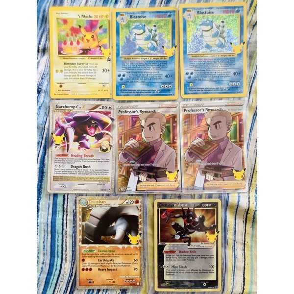 CELEBRATIONS FULL ART, VINTAGE, ULTRA RARES. 25th anniversary Original ...