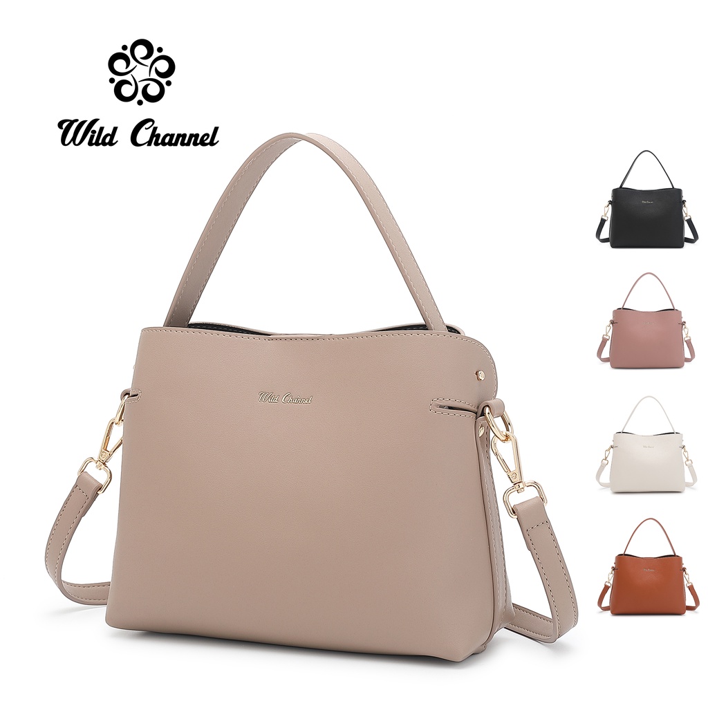 WILD CHANNEL Ladies Top Handle / Sling Bag NDC 104 Multi Color | Shopee ...