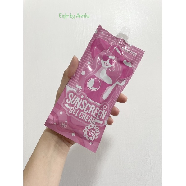 Prestige Sunscreen Gel Cream 50g | Shopee Philippines