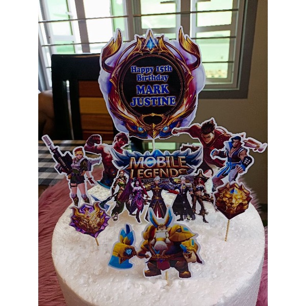 Mobile Legend Customize Cake topper | Shopee Philippines