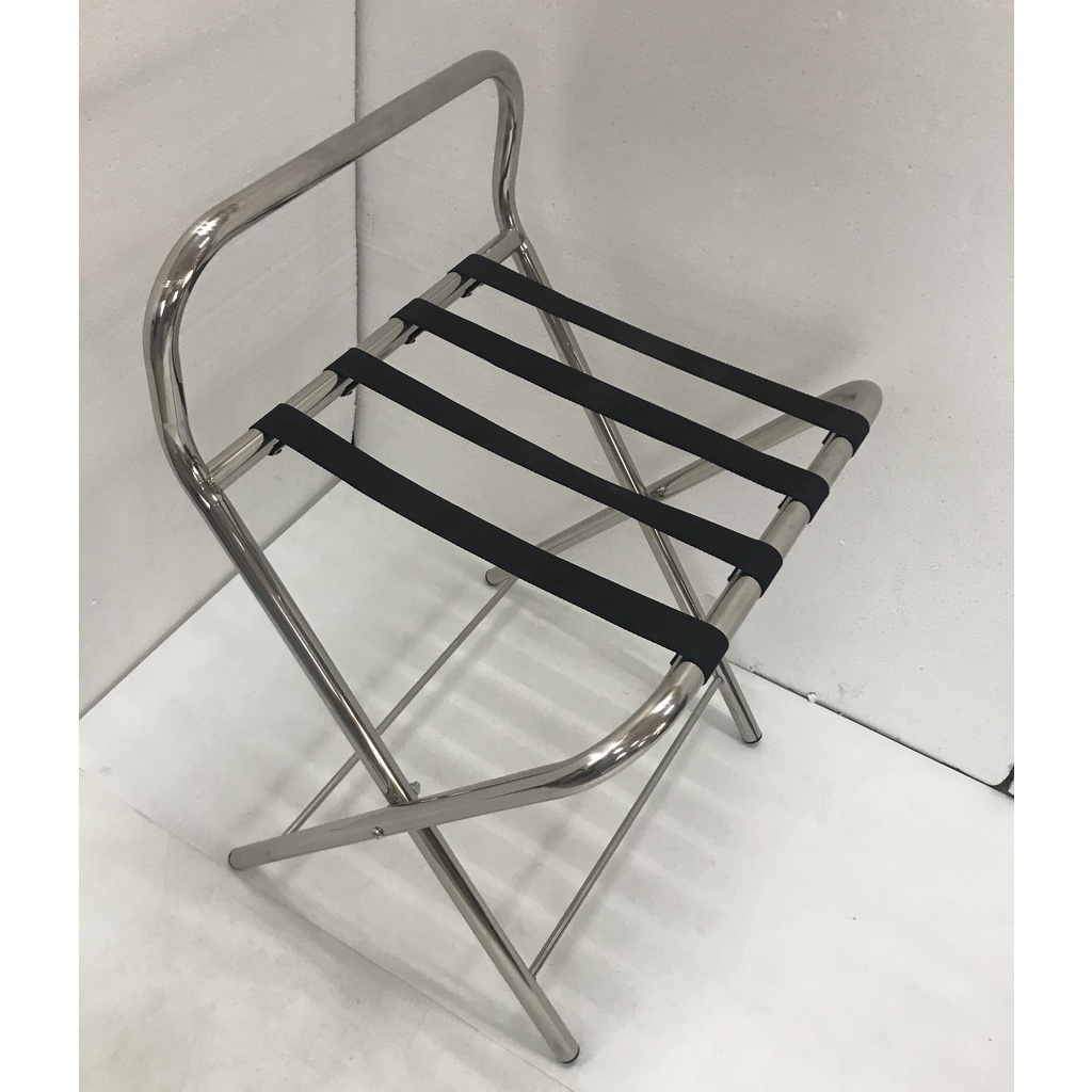 HOTEL LUGGAGE RACK SILVER FOLDABLE LUGGAGE RACK STANDS【SK HOTEL ...