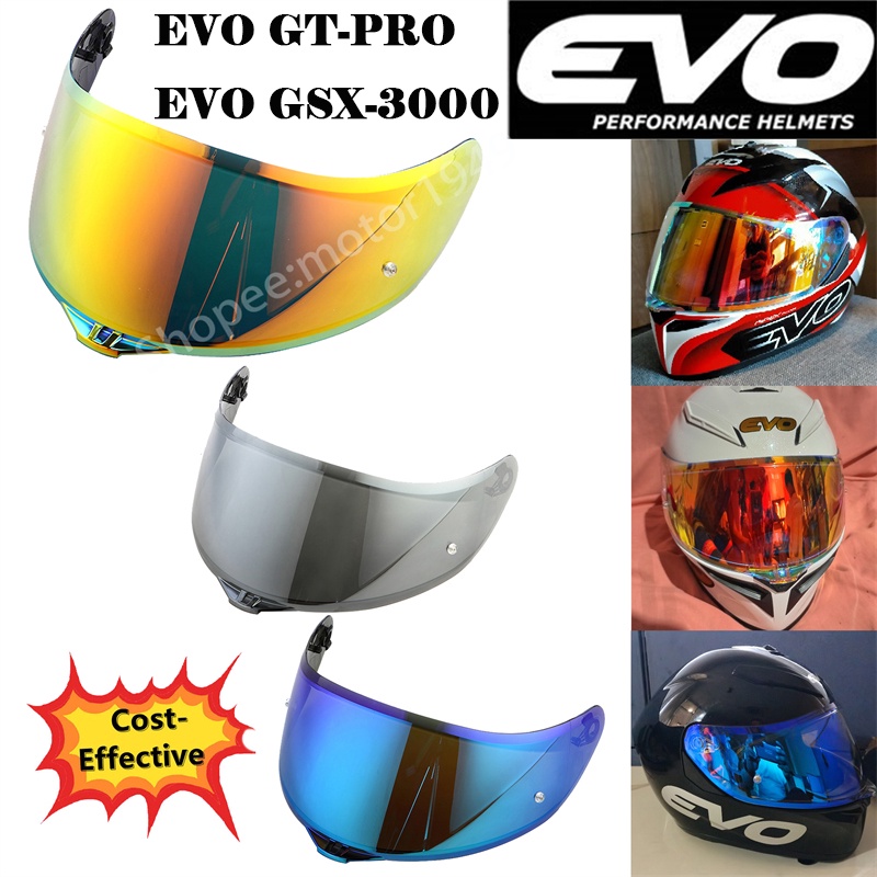 EVO GSX3000V1 V2 Visor Lens GT-PRO visor lens Iridium Lens REVO Visor ...