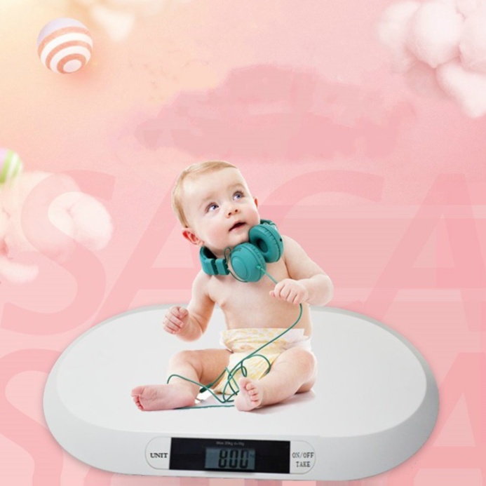 20kg Electronic ABS Baby Scale LCD Digital Weighing Display | Shopee ...