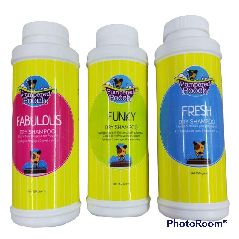 Pampered Pooch Dry Shampoo for Pets 150g (Powder) | Shopee Philippines