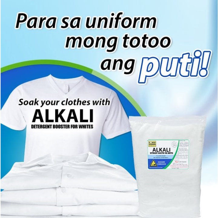 ALKALI POWDER Heavy Stain Remover per KILO Powerclean | Shopee Philippines