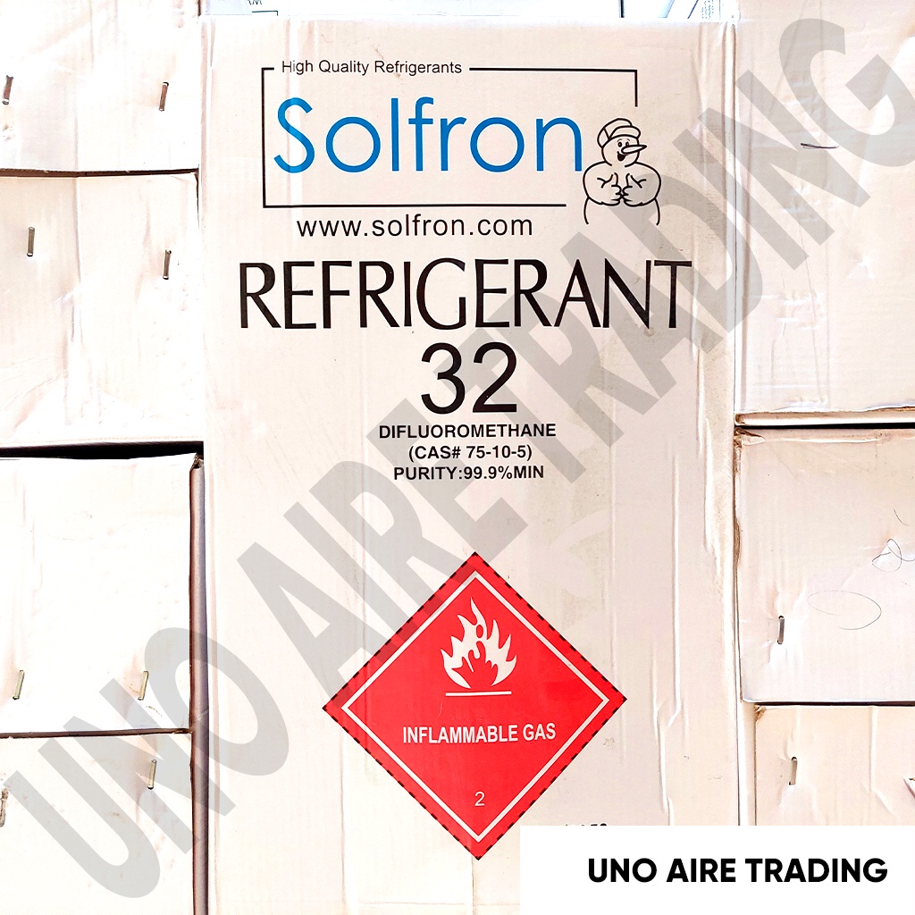 R32 Freon Refrigerant Tank SOLFRON 9.5kg | Shopee Philippines