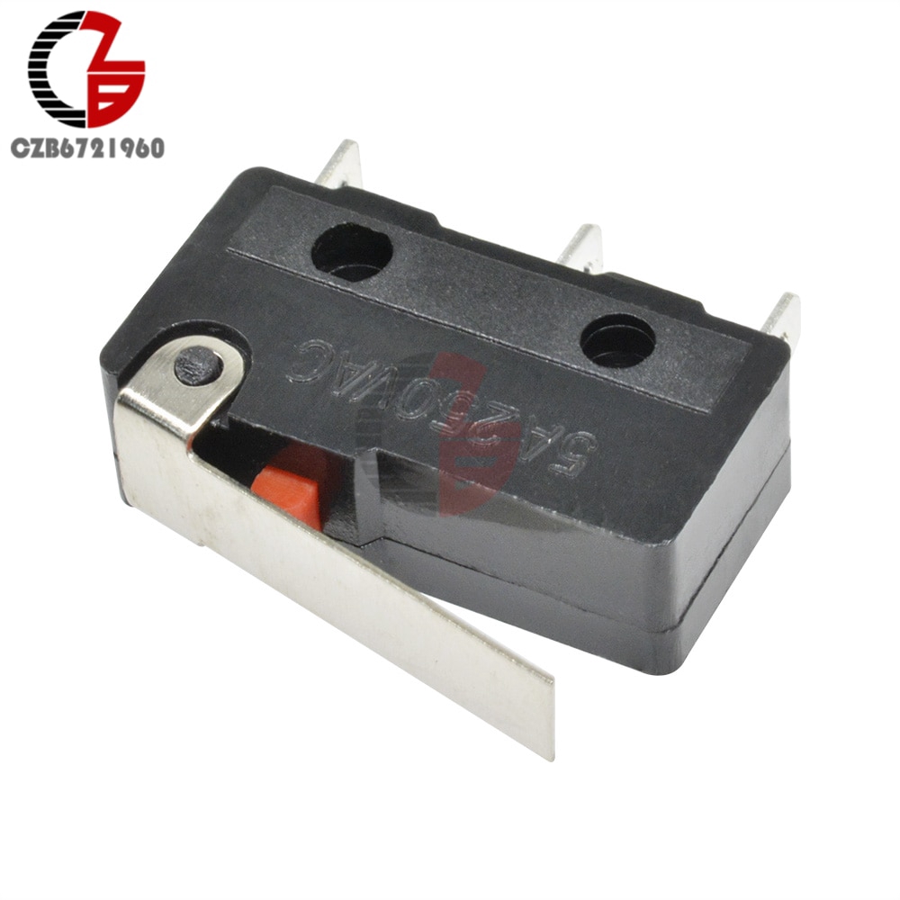 10Pcs KW11-3Z 5A 250V Microswitch 3Pin Tact Switch Buckle Micro Switch Sensitive Switch for ...