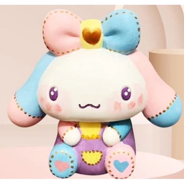 Cinnamoroll Coloring Plastic Statue (With 6 Colors And Brushes ...