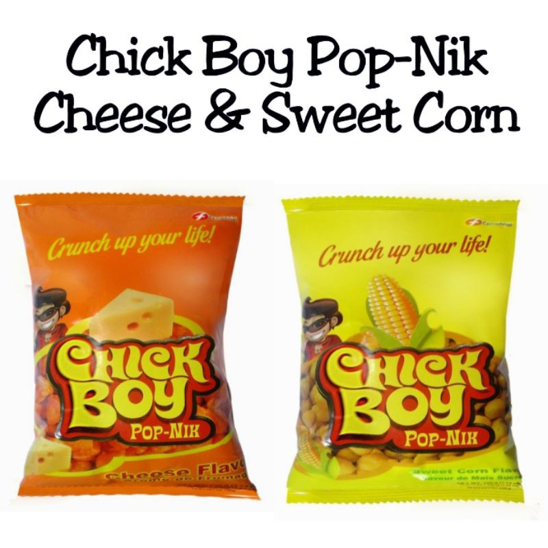Chick Boy Pop-Nik Cheese & Sweet Corn Set Of 3pcs | Shopee Philippines