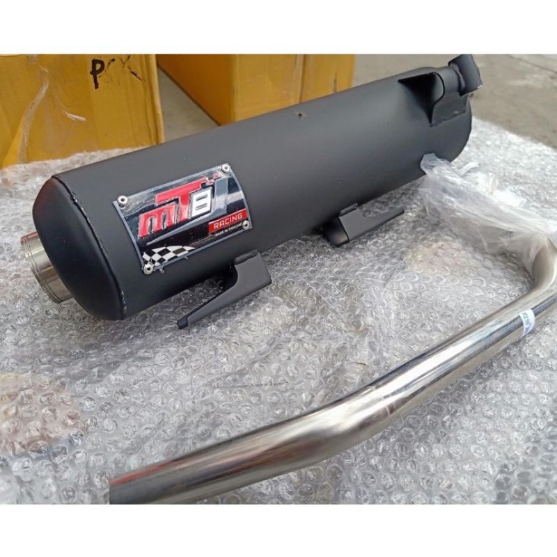 PCX150 EXHAUST PIPE MUFFLER STAINLESS TIP PCX 150 Powerpipe Power Pipe ...