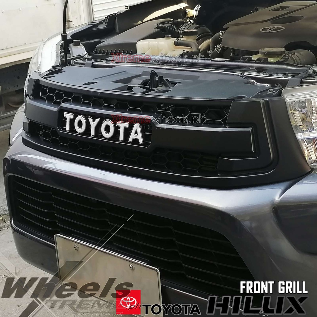 Toyota Hilux J E G V 2016-2019 Front Bumper Grille / Grille Tundra ...