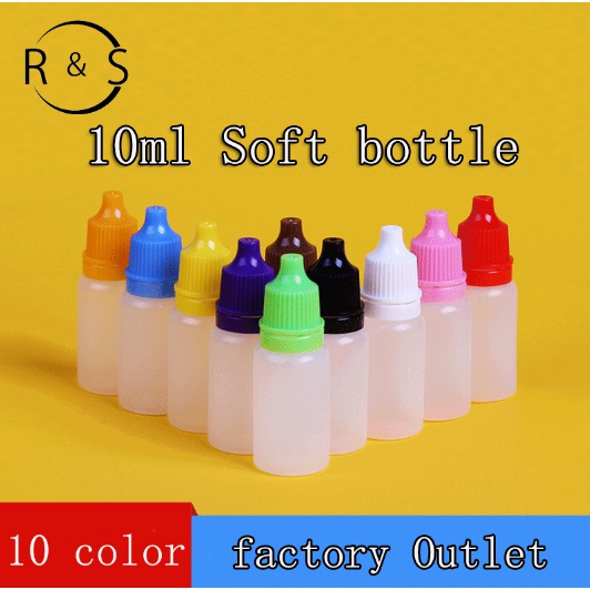 10ml Soft Bottle Anti Leak Squeezable Eye Drop Bottle, Eye Drop Dropper ...