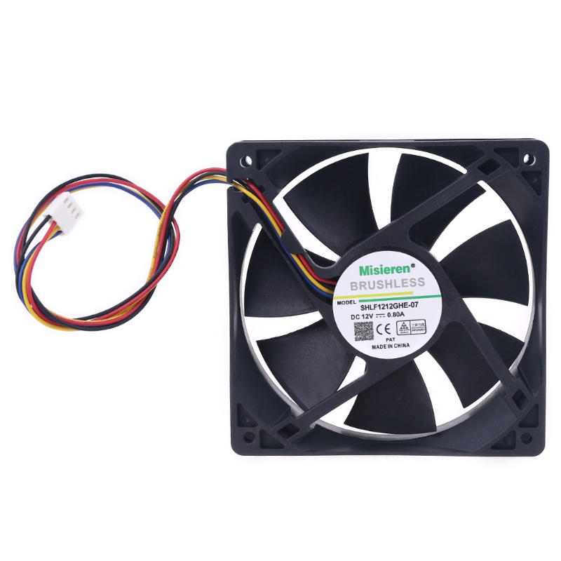 BON 6500 rpm for DC Brushless Cooling Fan SHLF1212GHE-07 Miner Fans for ...
