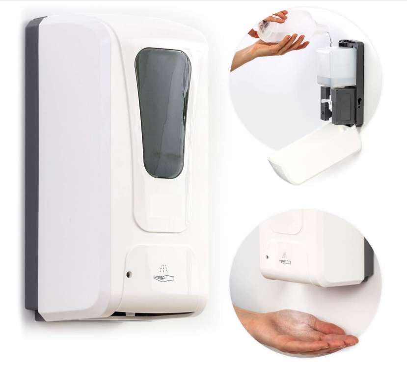 Automatic Alcohol Dispenser with Heavy Duty Stand (STAND,WALL AND TABLE ...