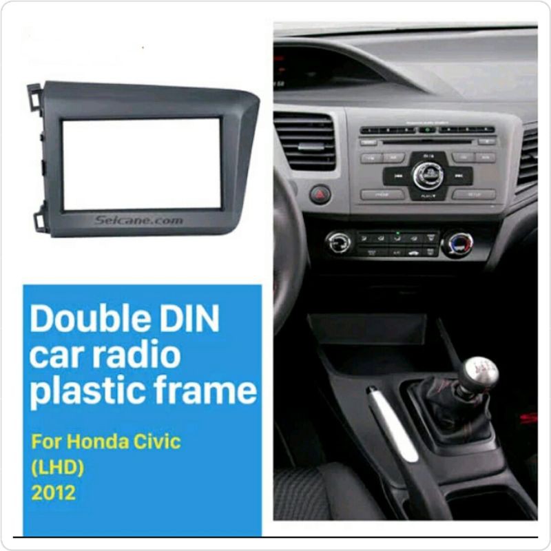 Double Frame Din Civic 2012-ON / Head Unit | Shopee Philippines