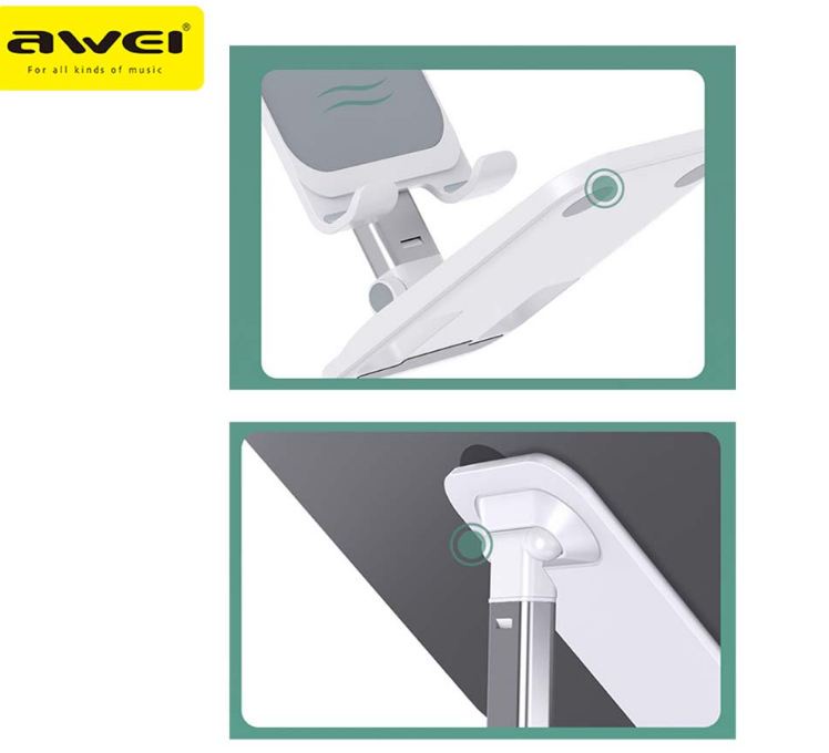 Awei X11 Foldable Desktop Mobile Phone Tablet Holder Stand | Shopee ...