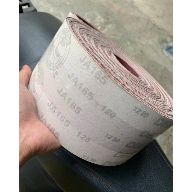KAYU Deerfos 120 50M ROLL Sandpaper Iron Wood Sandpaper | Shopee ...