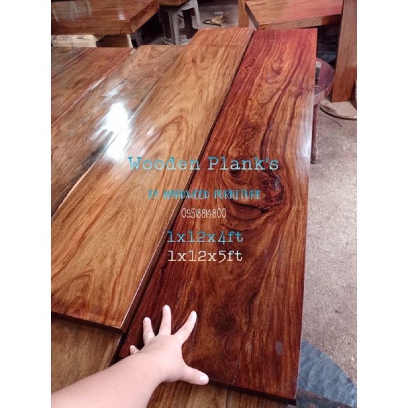 Magkuno 1.5x16x4ft Planks (Ironwood ) Solid | Shopee Philippines
