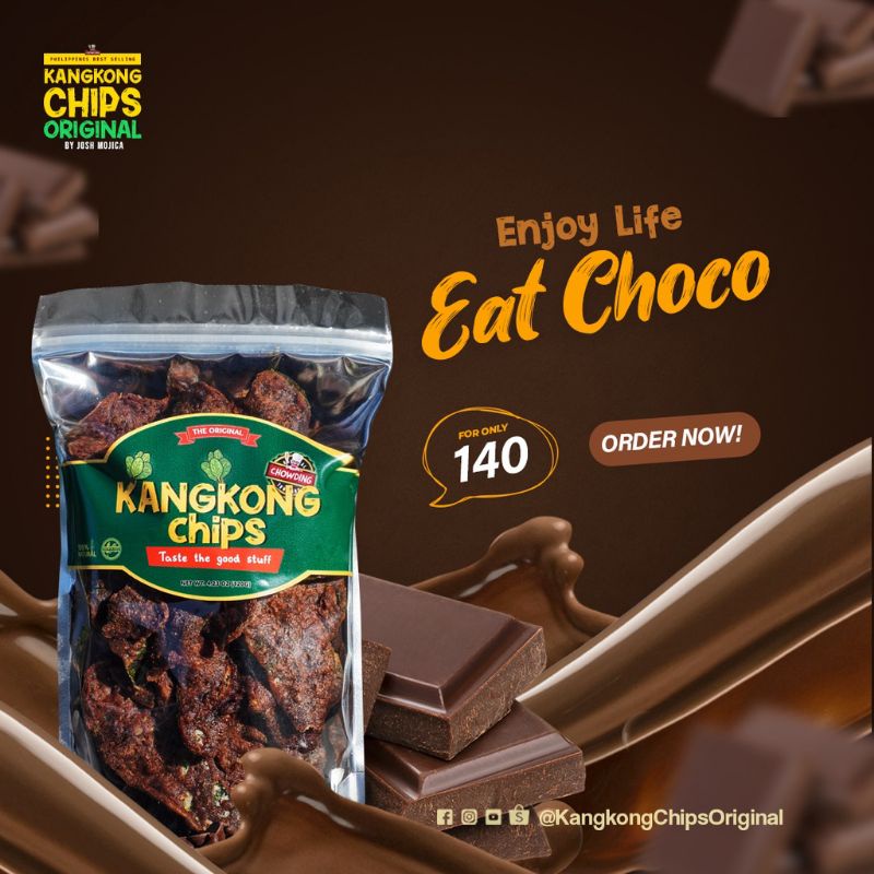 KANGKONG CHIPS ORIGINAL 120GRAMS (KJMS) | Shopee Philippines