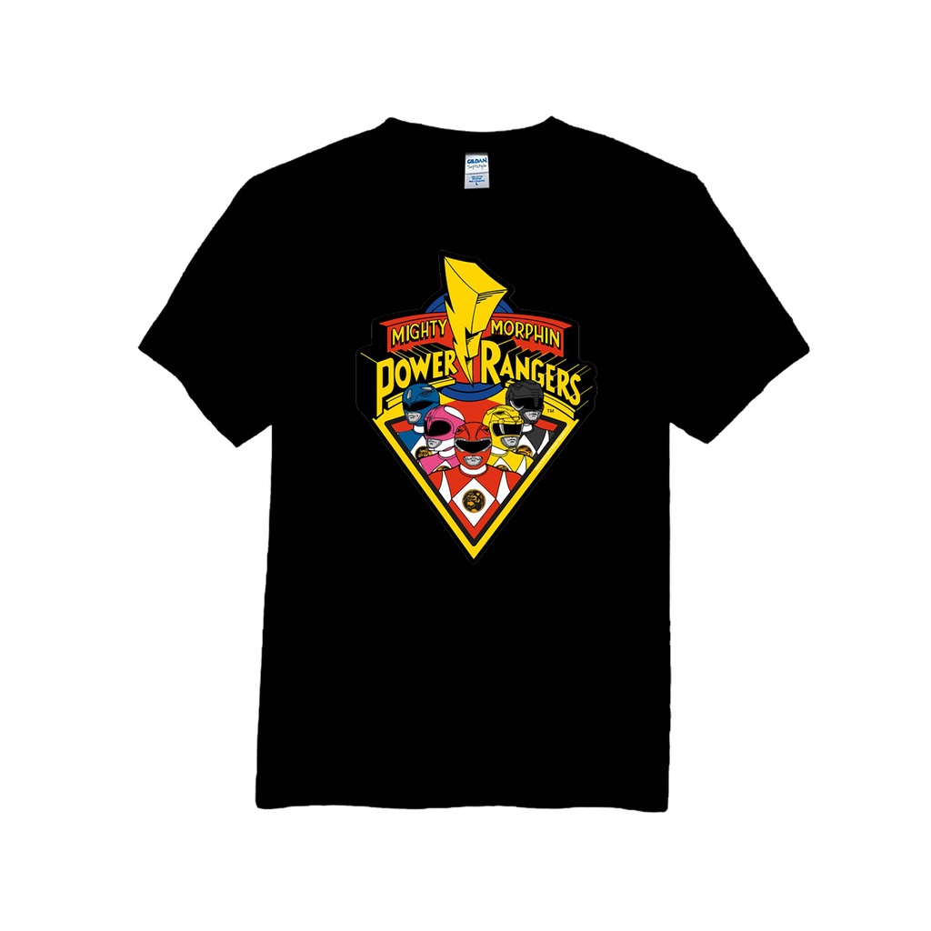 Mighty Morphin Power Rangers ZOV Tees T-shirt | Shopee Philippines