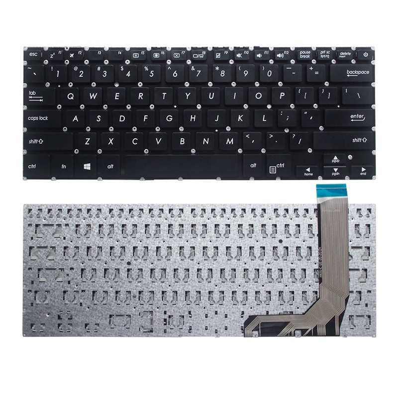 US Laptop keyboard For ASUS X407 X407U X407M X407MA X407UBR X407UA ...
