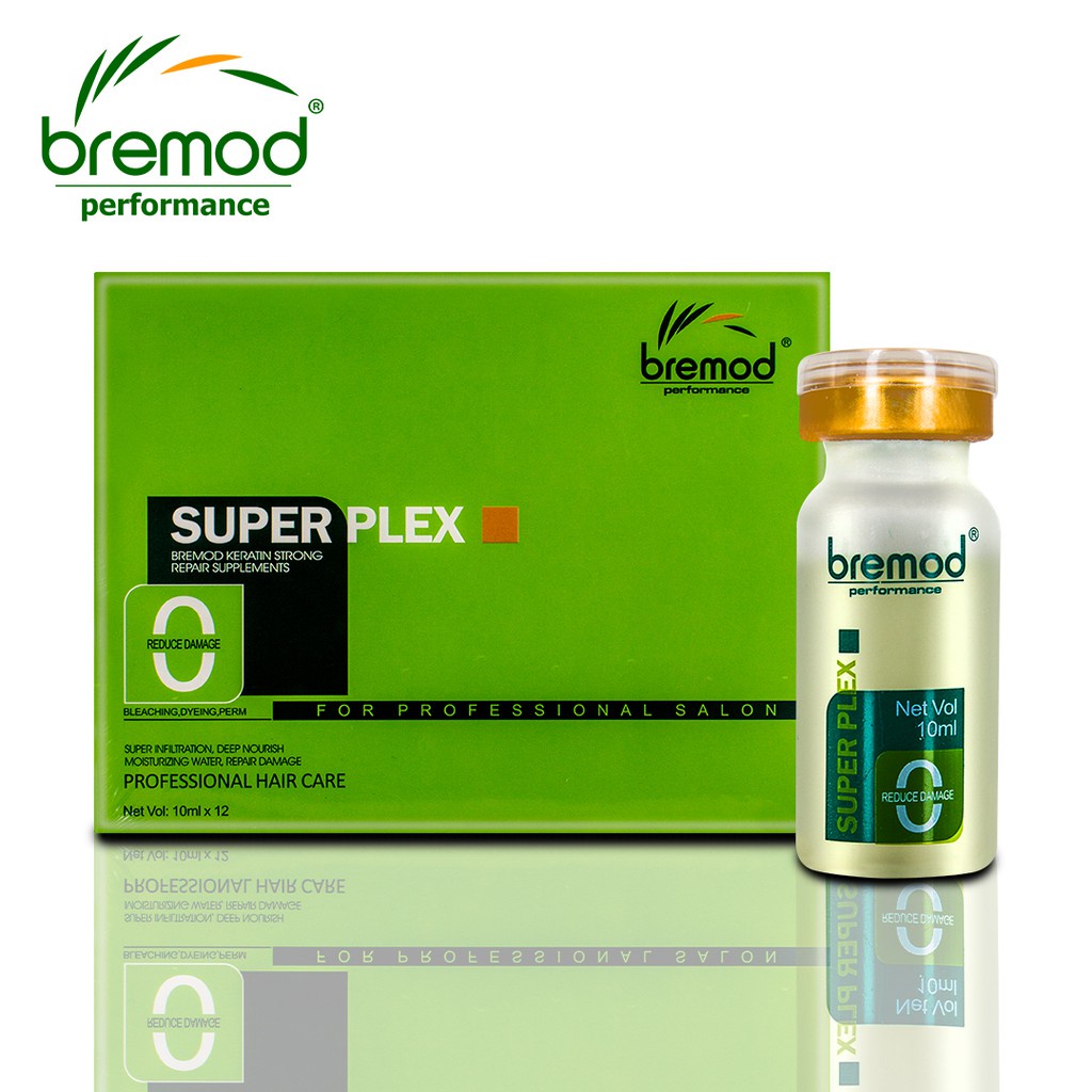 1box Super plex bremod keratin strong repair supplements 10ml x 12 ...