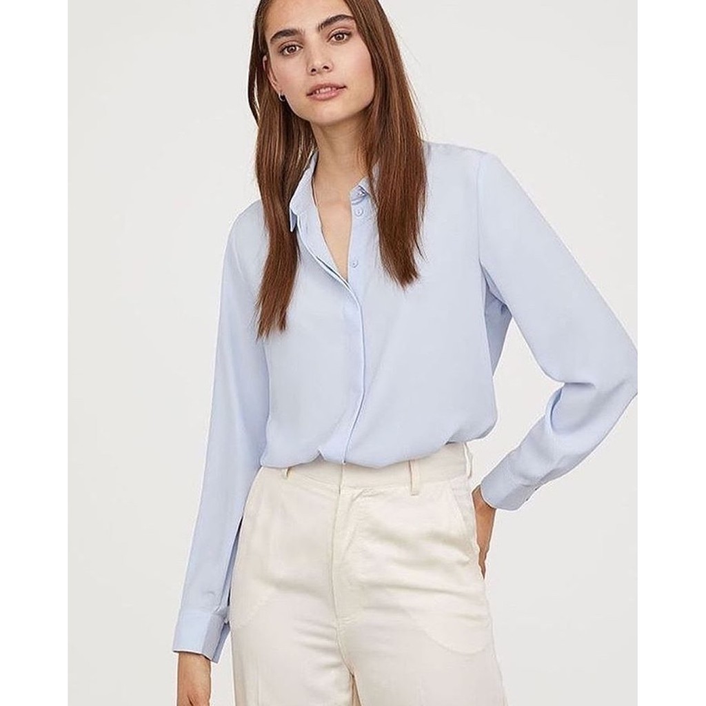 Basic Plain Tops For Women Branded Hnm | Shopee Philippines