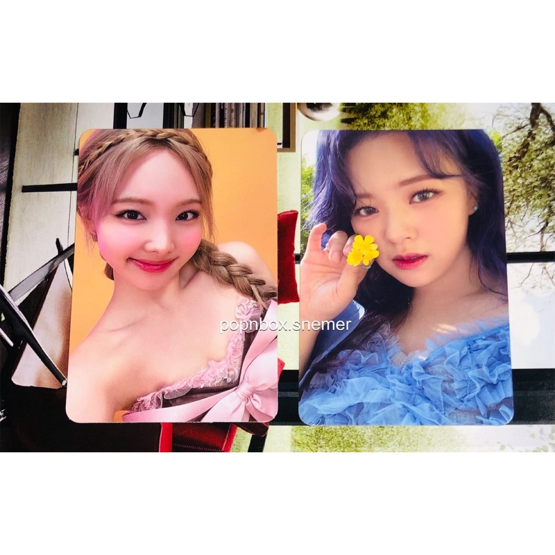 TWICE NAYEON JEONGYEON Official Between 1&2 Album Photocard Set - 2YEON | Shopee Philippines