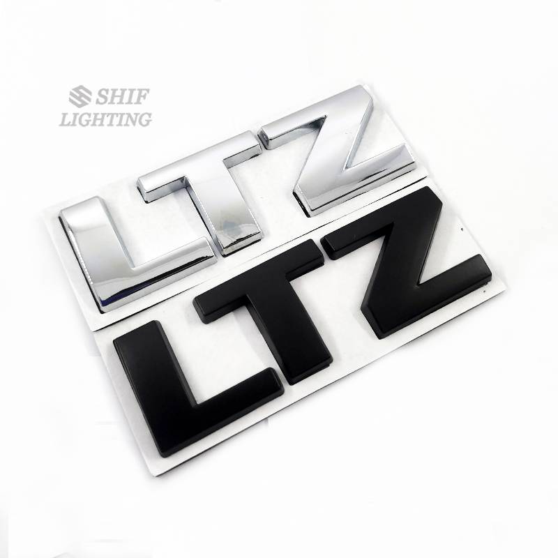 1 x Metal LTZ Letter Car Auto Decorative Emblem Badge Sticker Decal ...