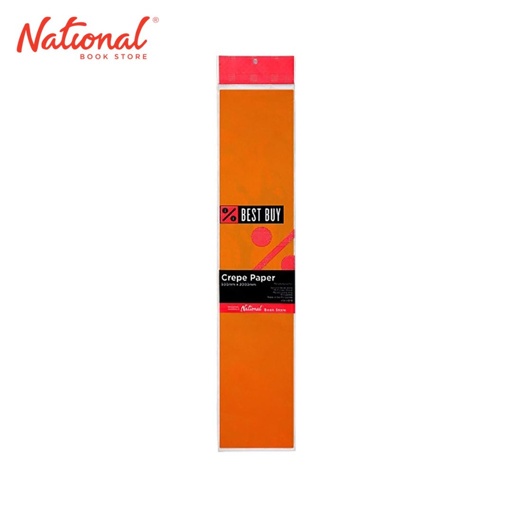 National Bookstore Best Buy Crepe Paper 500x2000mm | Shopee Philippines