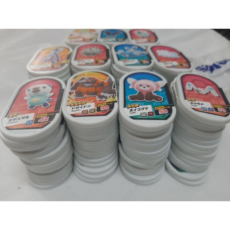 Pokemon MezaStar Chips, (15pcs per Set) Pokemon/Nintendo/Creatures ...