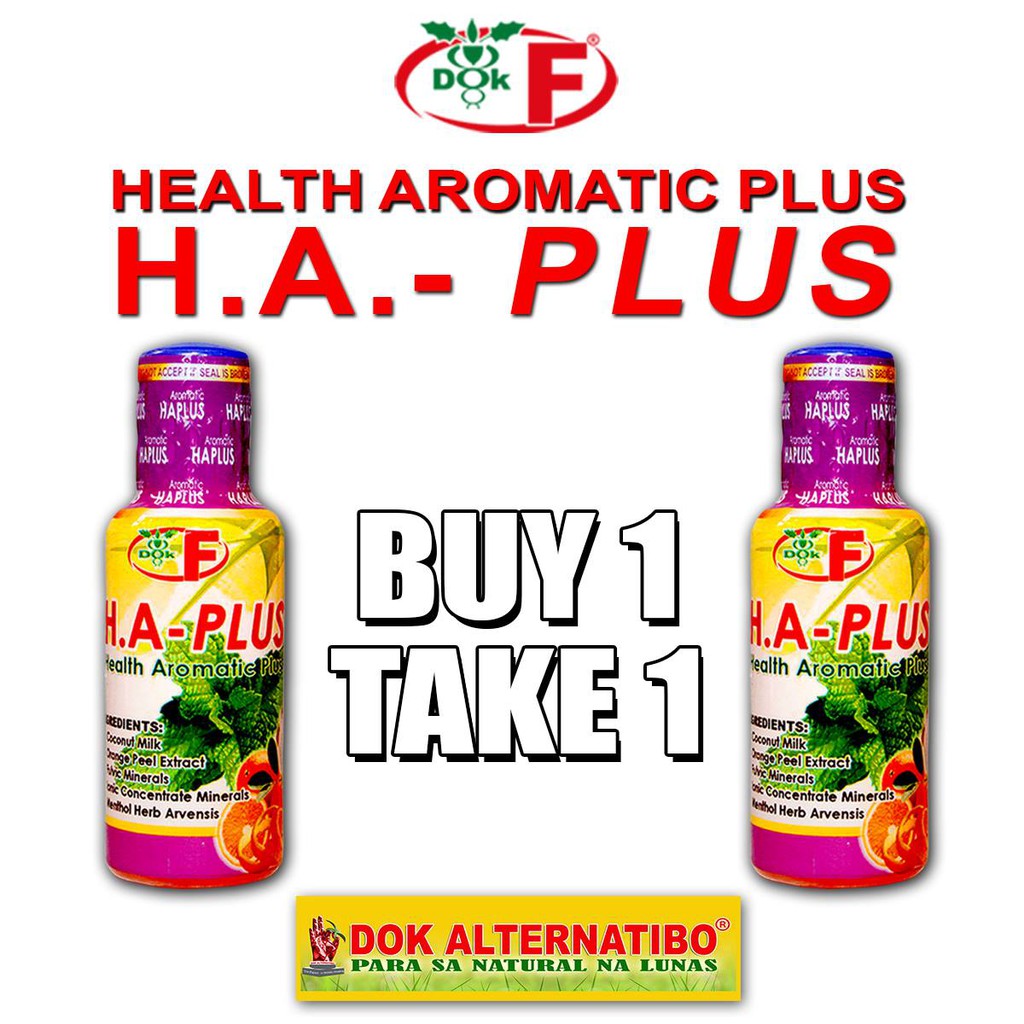 BUY 1 TAKE 1 Dok F Aromatic Haplus 60mL (main branch ) | Shopee Philippines