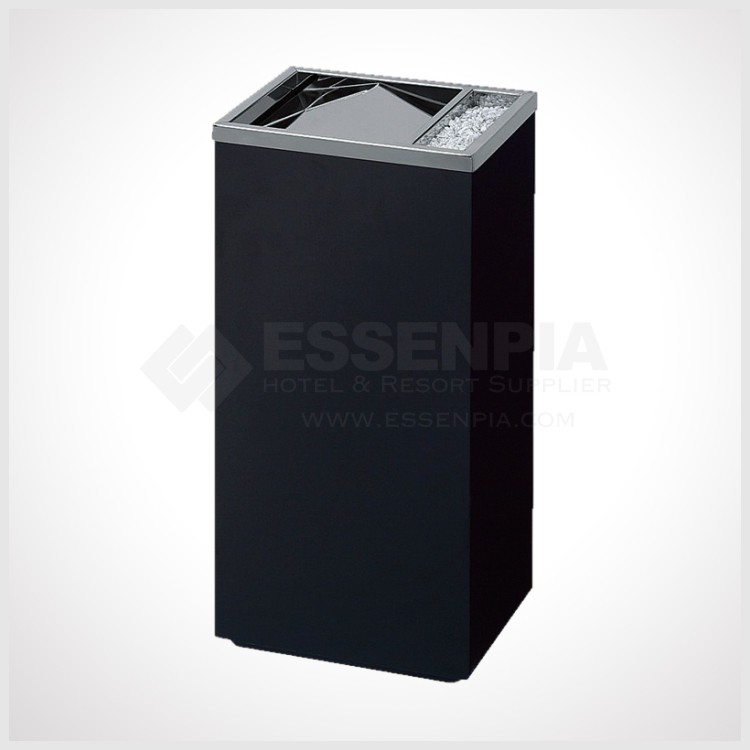 Hotel Lobby Trash Can Waste Bin Stainless Steel Trash Can | Shopee ...