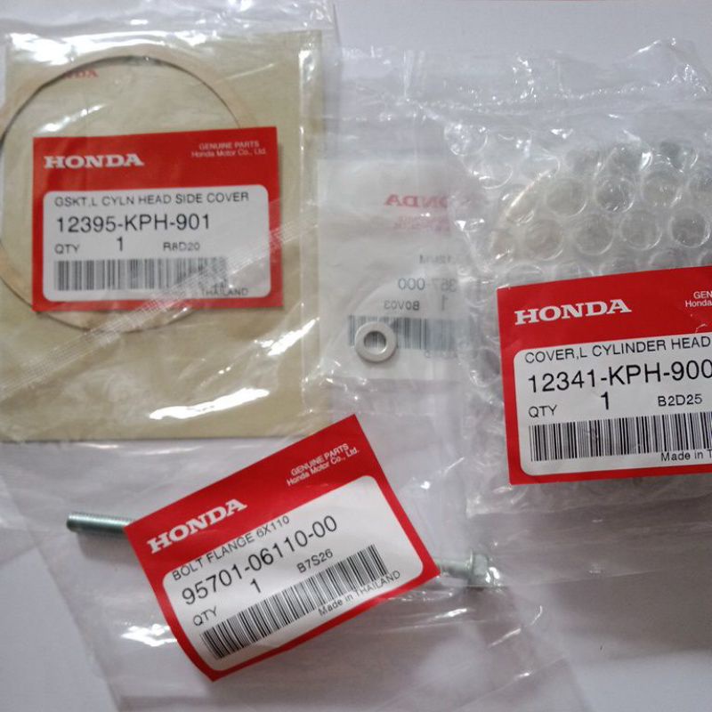 Timing Gear Cover Wave 125 With Nut And Genuine Gasket Center ...