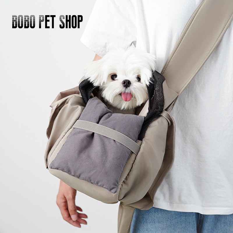 BOBO Korea Big Pet Cat Carrier Bag Portable Foldable Breathable Cat Dog ...