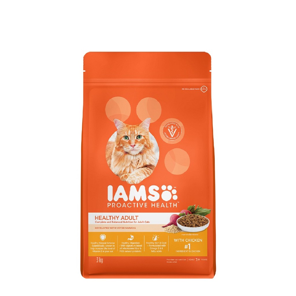 IAMS Adult with Chicken 3kg | Shopee Philippines