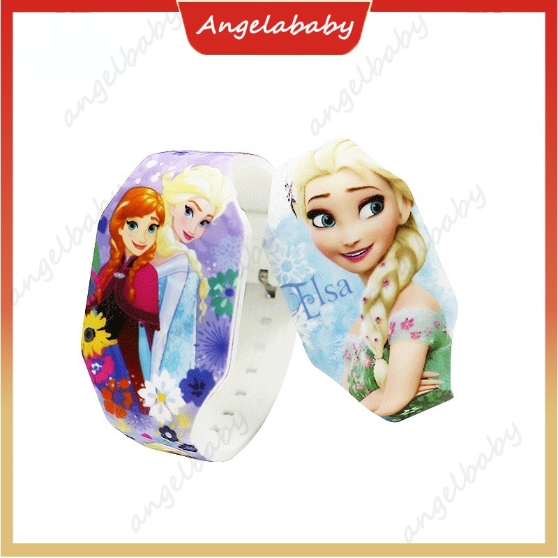 Cute Aisha Cartoon Watch LED Lighting Kids Girls Digital Sports ...