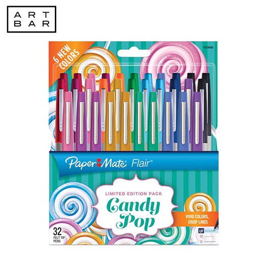 Papermate Flair Candypop Med Permanent Marker 04016411 - Art Bar PH ...