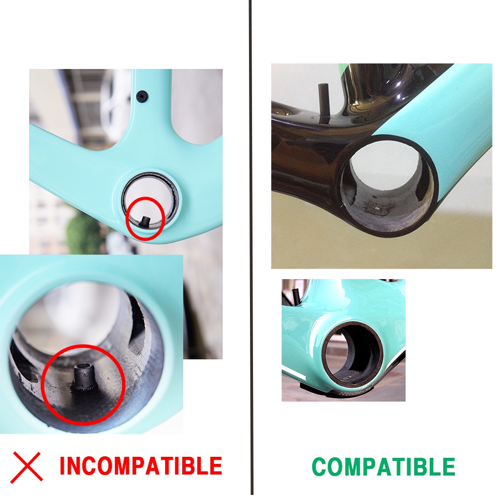 ZTTO Bottom Bracket PF30 30mm Press Fit Road Bike MTB BB Pressfit 46mm Frame with 30 Crank ...