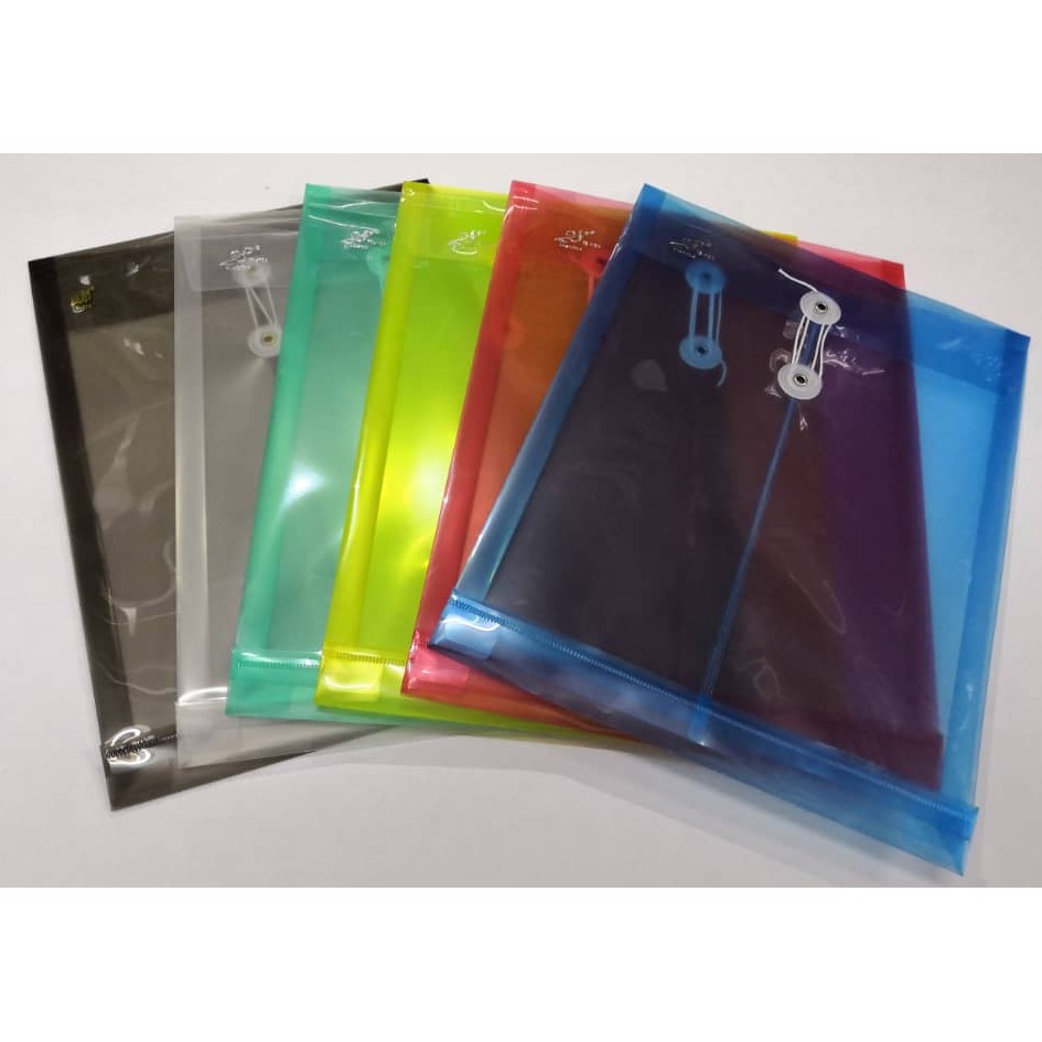 A4 / F4 PP Document File Holder With String-12 pcs | Shopee Philippines