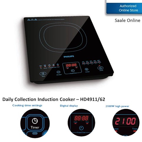 Philips Daily Collection Induction Cooker HD4911 w/ FREE Soup Pot ...