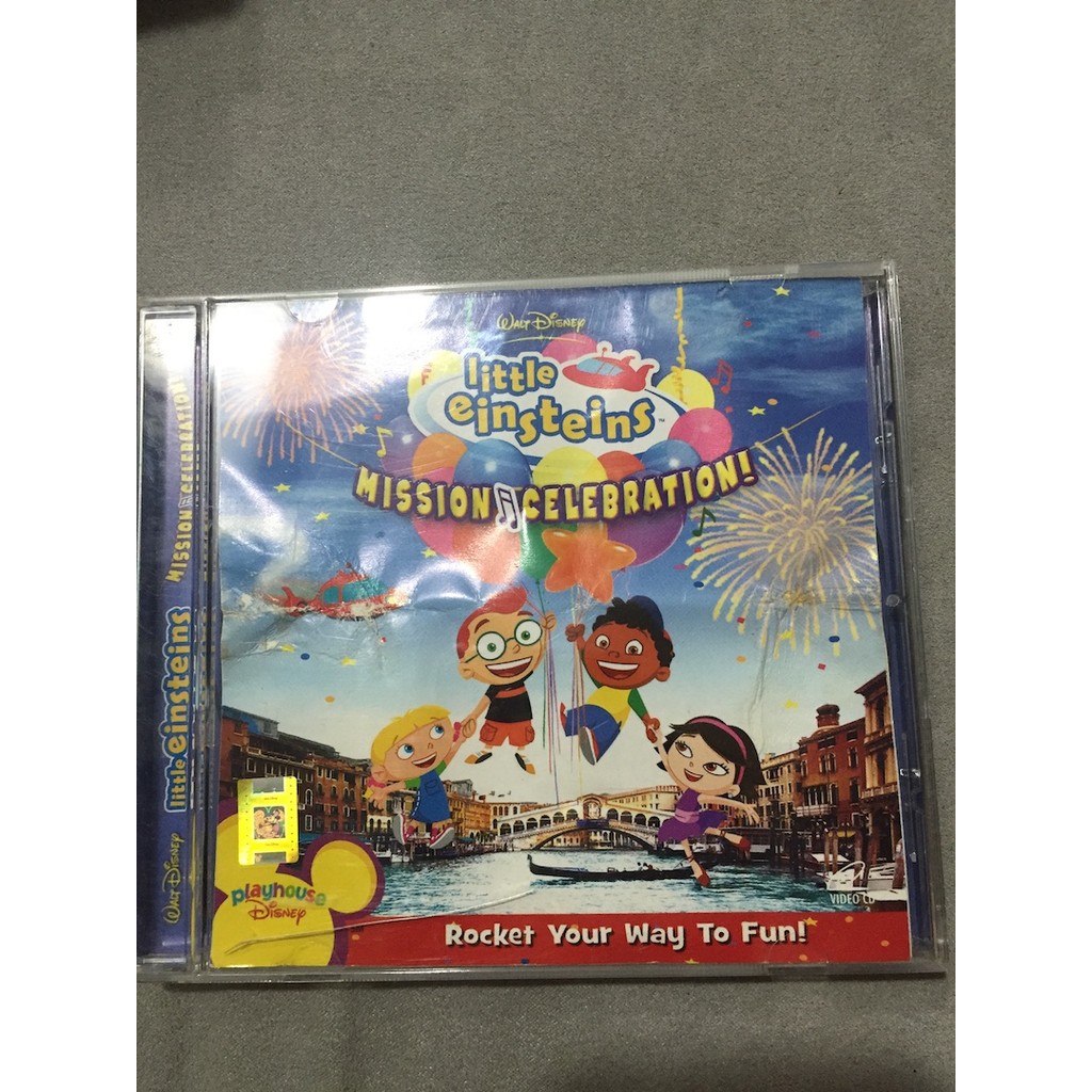 Authentic Disney's Little Einsteins Mission Celebration VCD | Shopee ...