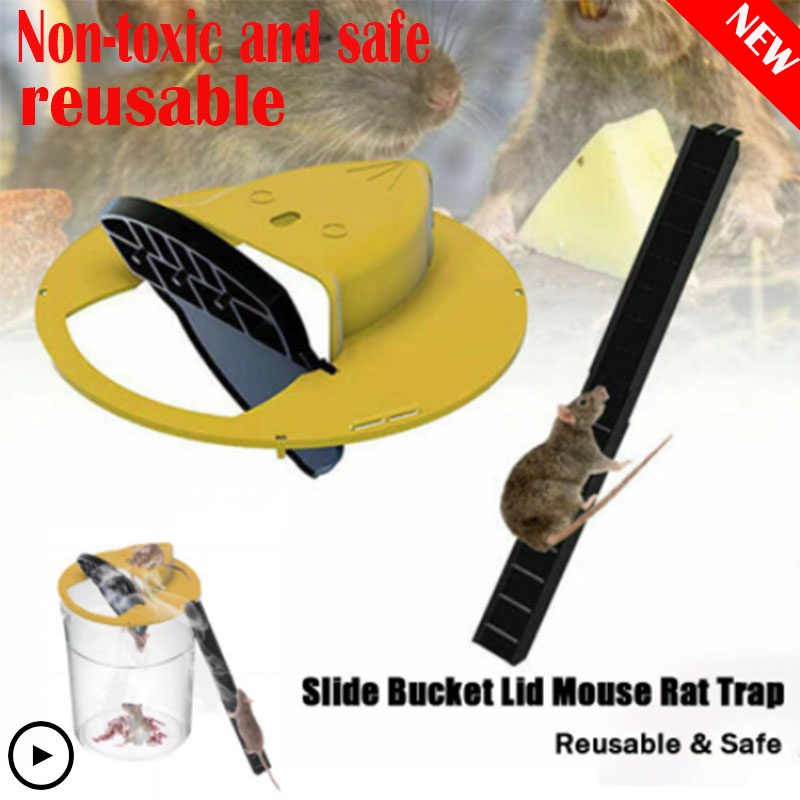 Rat Trap Reset Rat Catching Mice Mouse Traps Flip Mousetrap Slide ...