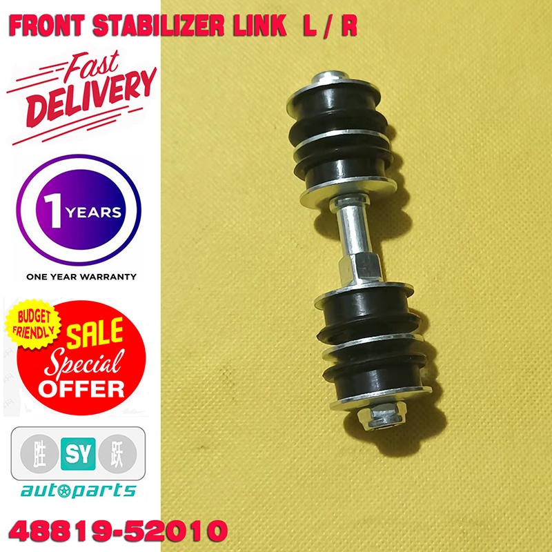 (2pcs)Toyota Vios 2002-2006 Robin Front Stabilizer Link Kit (48819 ...