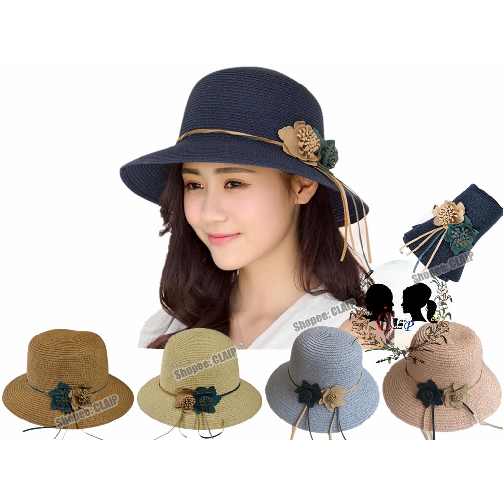 Beach has #BHT-03 Women Sun Hat Foldable Straw hat Summer Beach Cap ... Beach has #BHT-03 Women Sun Hat Foldable Straw hat Summer Beach Cap ...