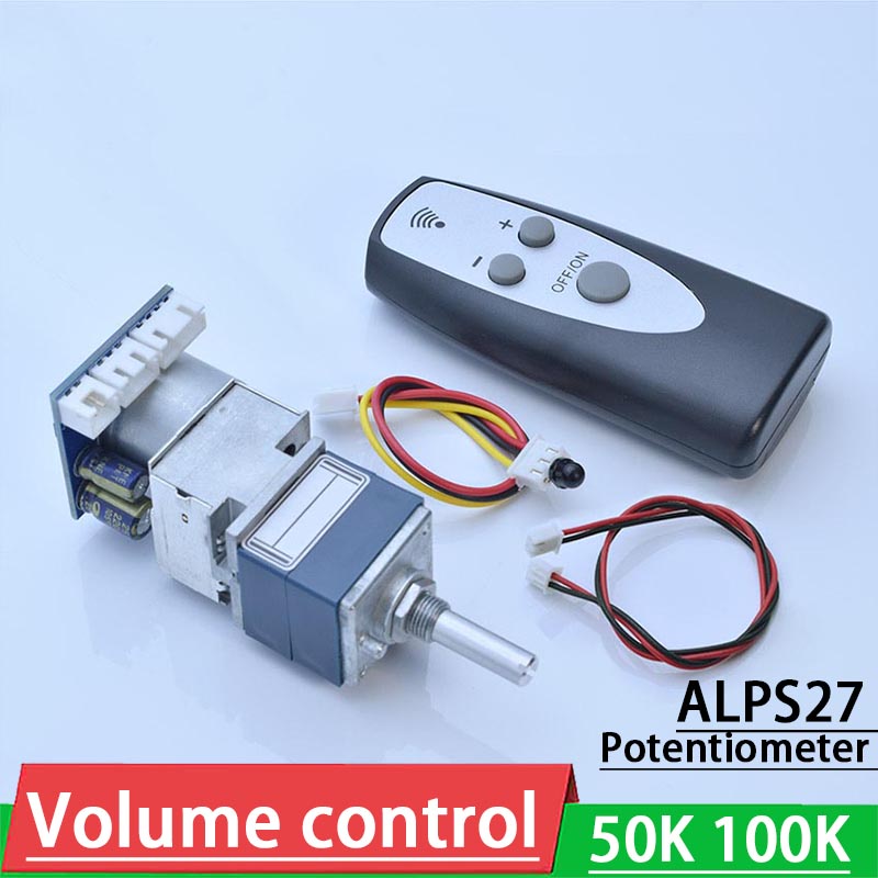 ALPS27 Motor remote control volume control adjust board 10K 20K 50K ...